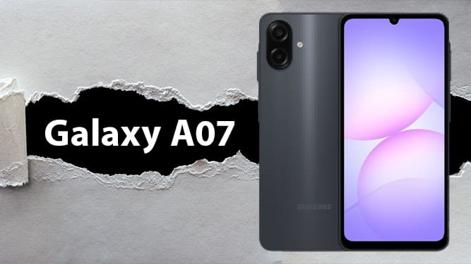 نگاهی به Galaxy A07؛ گوشی اقتصادی سامسونگ | گروه فنی سپهر پویا